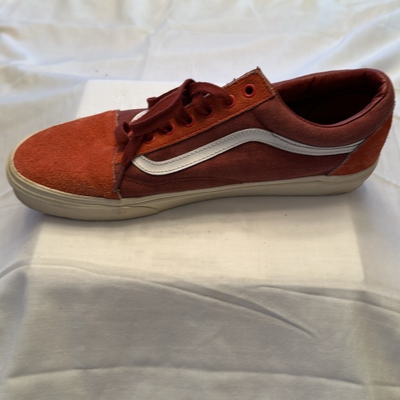 Vans Shoes Vans Mens Old Skol Low Canvas Sneakers Size 15 Redwhite Stripe Poshmark